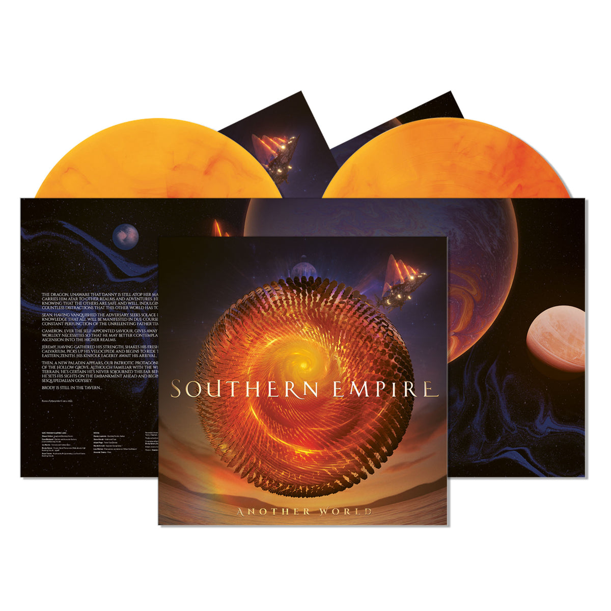 Another World Orange Marbled Vinyl – GEP